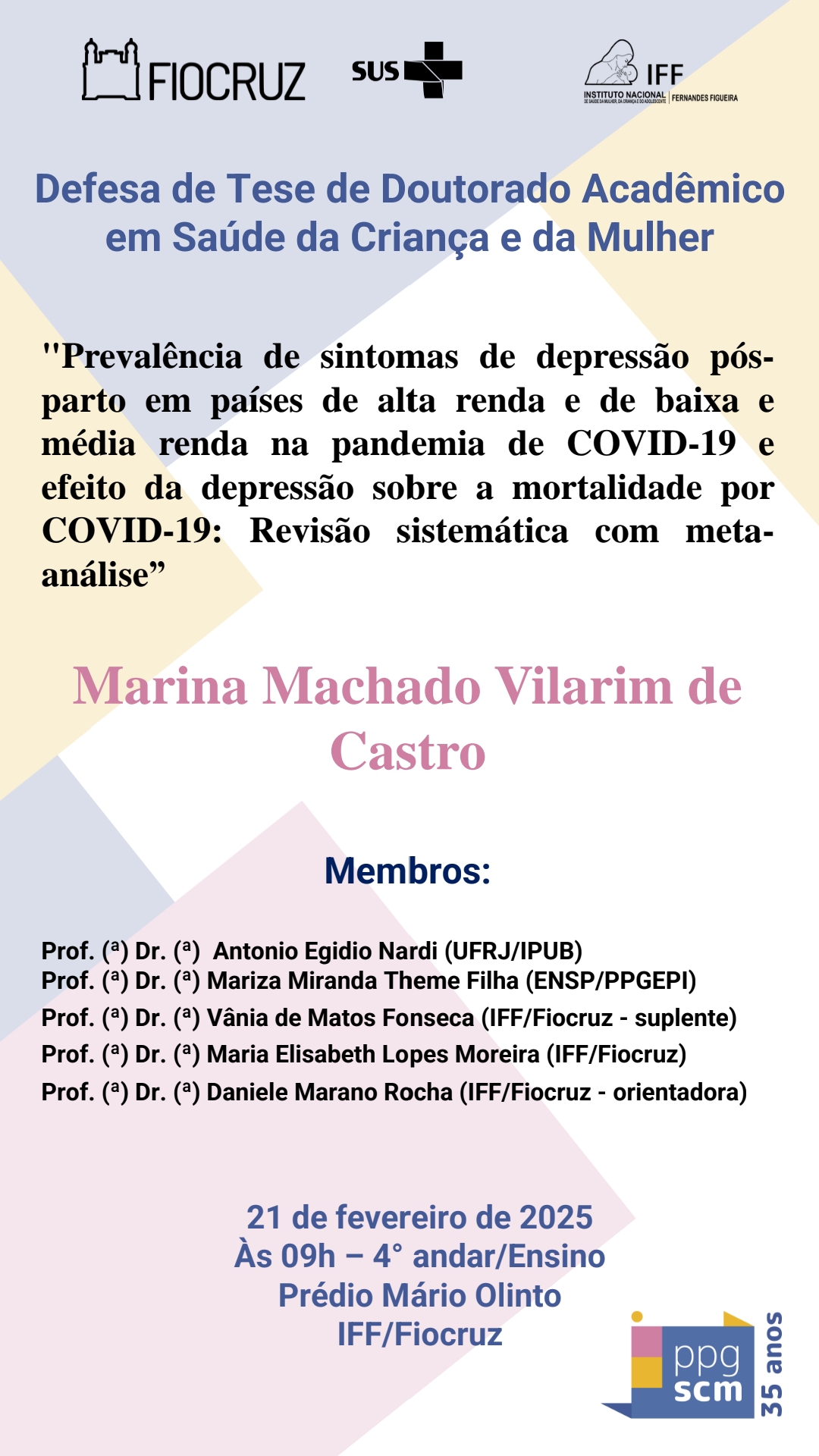 Defesa - Marina Machado Vilarim de Castro
